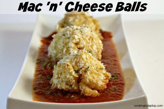 Mad Mac and Cheese Balls - Cooking By Laptop